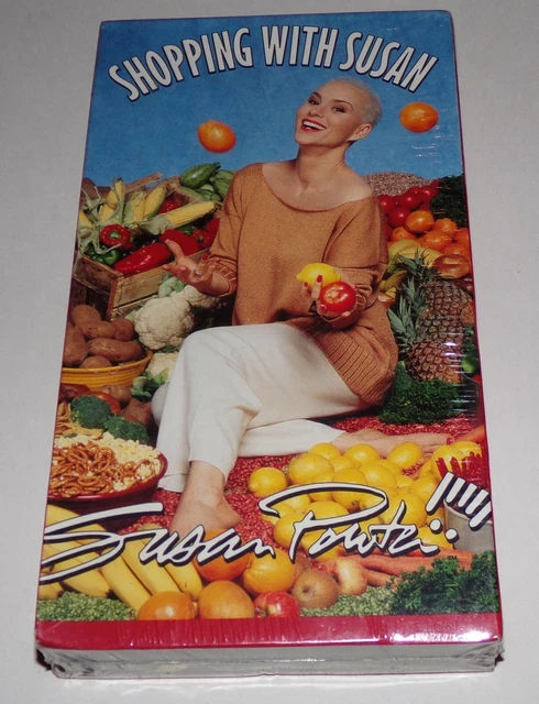 SUSAN POWTER - Shopping With Susan (VHS, 1994) - Brand New Sealed $15. ...