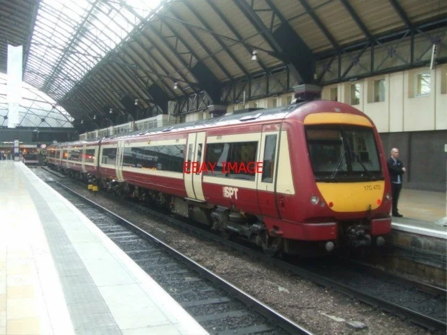 PHOTO CLASS 170 Turbo 3-Car Dmu At Glasgow Queen St Of Strathclyde Pte ...