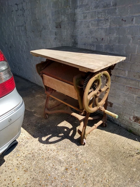VINTAGE MANGLE / Clothes Wringer. Good Project £20.00 - PicClick UK