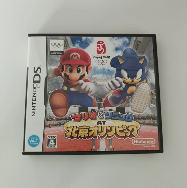 MARIO & SONIC at Bejing Olympics - Nintendo DS Import Japonais JAP ...