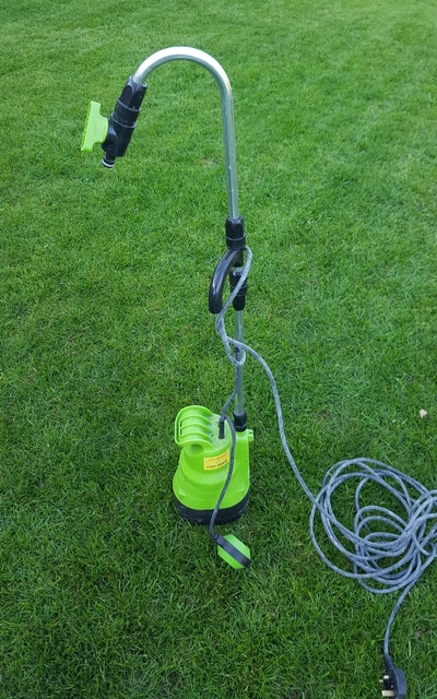 FLORABEST FRP 550/8 Submersible Pump + TAP for Water Pool Garden Flood ...