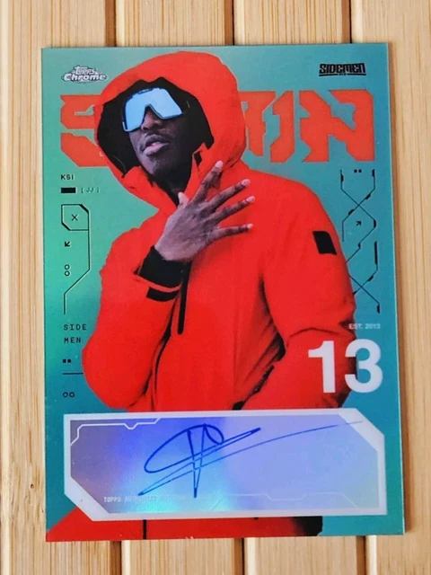 KSI SIDEMEN CYBERPUNK 08/250 Autograph Signed Card Chrome Rare AA4 £35. ...