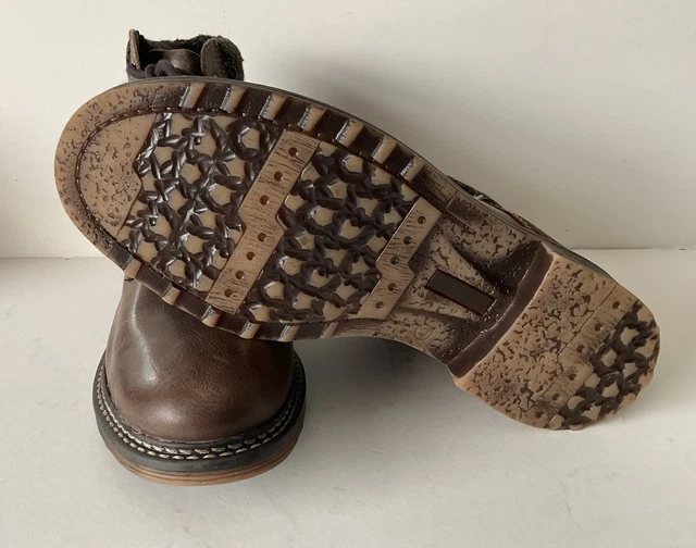 AM SHOE COMPANY brown leather boots UK size 9 quality boots BNIB £37.08 ...