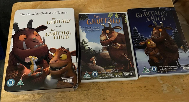 THE GRUFFALO AND The Gruffalos Child DVD Boxset with Childrens Carry ...