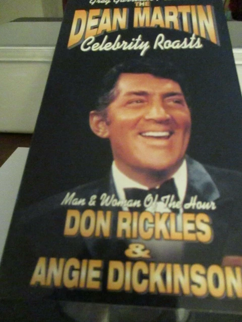 Dean Martin Celebrity Roasts Vhs Don Rickles And Angie Dickinson £860