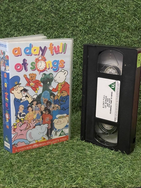 A DAY FULL of Songs VHS Video 32 Favourite Children's Sing-Along Songs ...