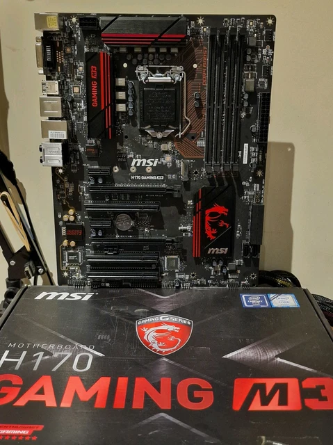 MSI H170 GAMING M3 Motherboard Intel !!UNTESTED!! £21.52 - PicClick UK