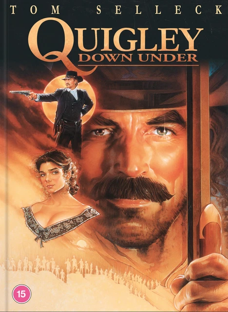 QUIGLEY DOWN UNDER (Blu-ray) Roger Ward Alan Rickman Tom Selleck Tony ...
