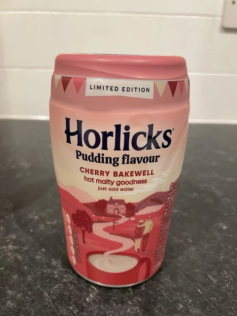 3 X LIMITED Edition Horlicks Jam Roly Poly + Cherry Bakewell + Banoffee ...