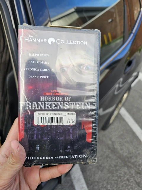 RARE! HAMMER COLLECTION Horror of Frankenstein - (VHS Tape, 1970 ...