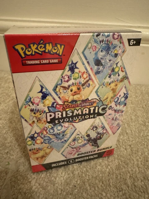 POKÉMON TCG SCARLET & Violet Prismatic Evolutions Booster Bundle | New ...