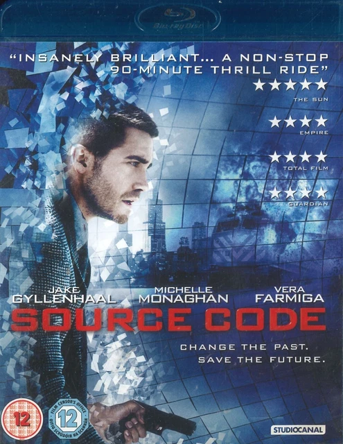 SOURCE CODE (2011) Blu-Ray, Jake Gyllenhaal, Michelle Monaghan, Vera Farmiga EUR 4,87 - PicClick IT