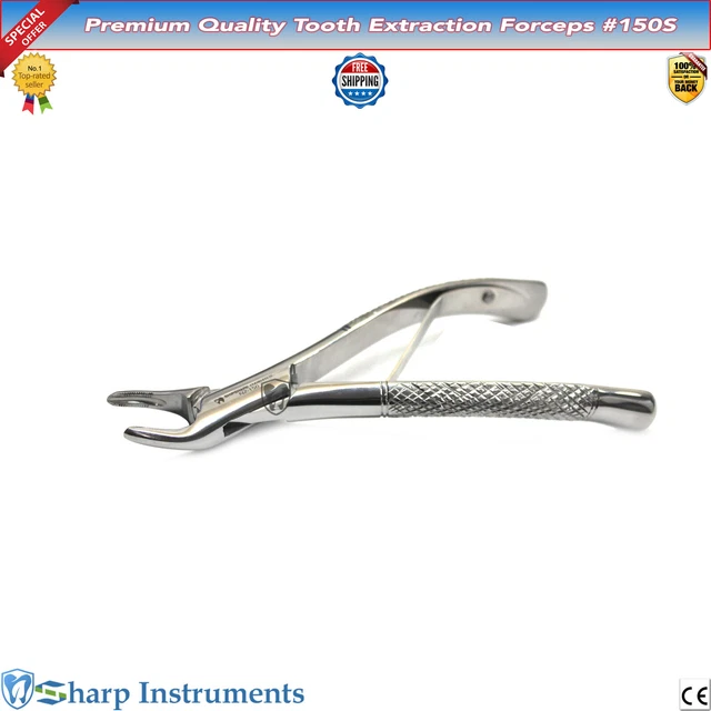 DENTAL EXTRACTING FORCEPS 150s Surgical Tooth Extraction Cryer Steel ...