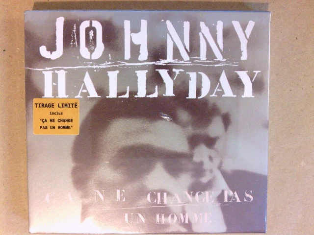 RARE CD TIRAGE Limité / Johnny Hallyday / Ça Ne Change Pas Un Homme ...