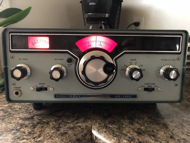 HEATHKIT HR-1680 80 - 10 Meter HF Ham Radio Receiver $420.00 - PicClick CA