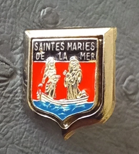 PIN'S ECUSSON BLASON Sainte Marie de la mer EUR 2,90 - PicClick FR