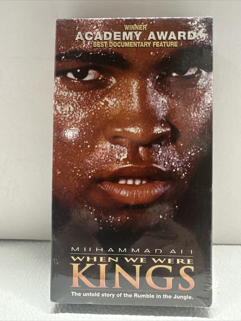 WHEN WE WERE Kings VHS Muhammed Ali Rumble In The Jungle Neuf & Scellé ...