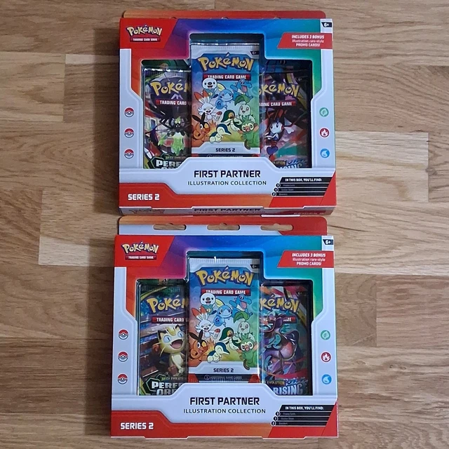 POKÉMON TCG FIRST Partner Illustration Collection Series 2x 2 Bundle £ ...
