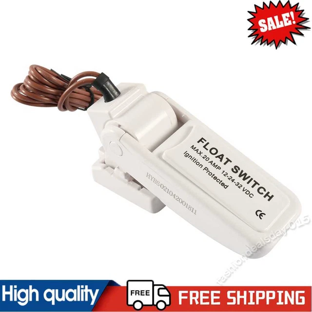 AUTOMATIC BOAT SUBMERSIBLE Bilge Pump Float Switch for Marine Yacht ...