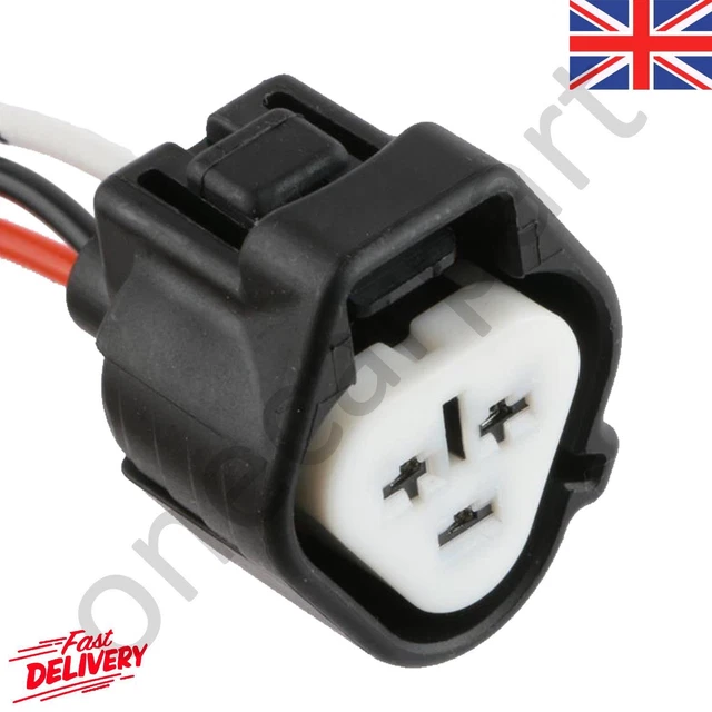 3 PIN PRE-WIRED Female Connector Socket Plug 3K045 For Sensors Pumps ...