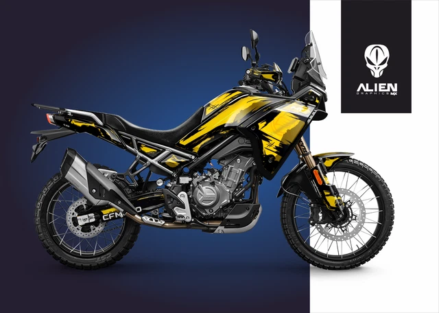 CFMOTO 450MT IBEX450 2024-2025 Graphics kit Decals Stickers Yellow ...