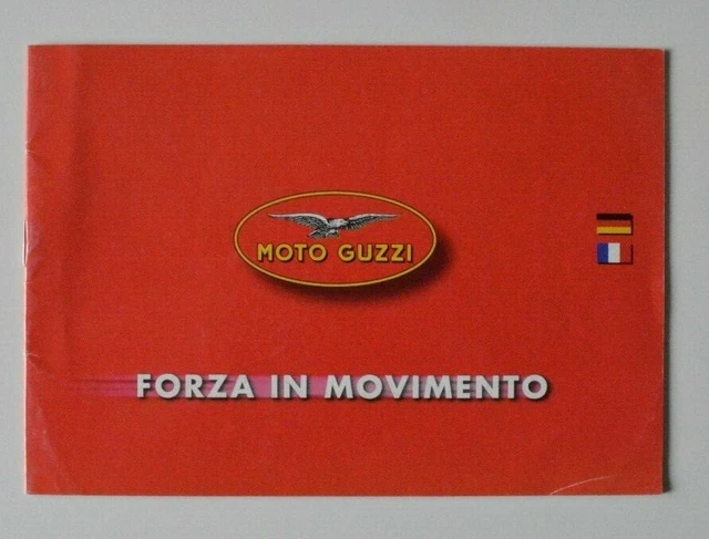 MOTO GUZZI FULL Line 1990s dealer brochure - German French $15.00 ...
