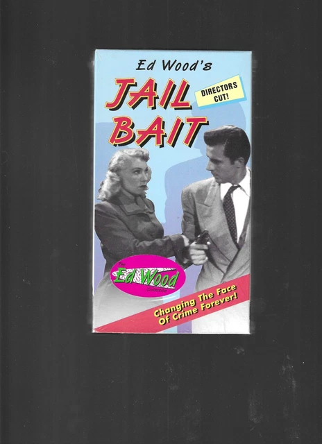 ED WOOD'S JAIL Bait 1954 VHS Dolores Fuller Steve Reeves Directors Cut ...