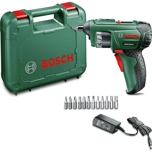 BOSCH PSR SELECT 3.6v Cordless Screwdriver Set 1 x 1.5ah Integrated Li-ion £76.95 - PicClick UK