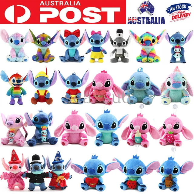 NEW LILO AND Stitch Plush Toy Backpack Stitch Angel Scump Stuffed Doll ...