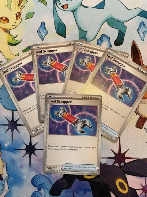 POKÉMON TCG TOOL Scrapper 085/086 White Flare Playset x5 Near Mint £1. ...