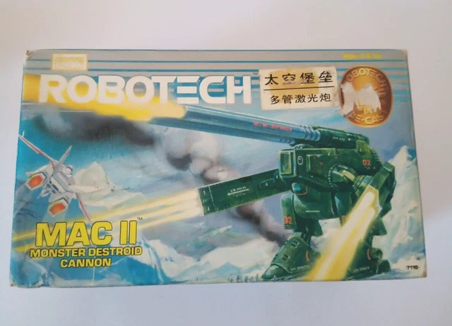 ROBOTECH MAC II Monster Destroid Cannon Harmony Gold Macross Vintage ...
