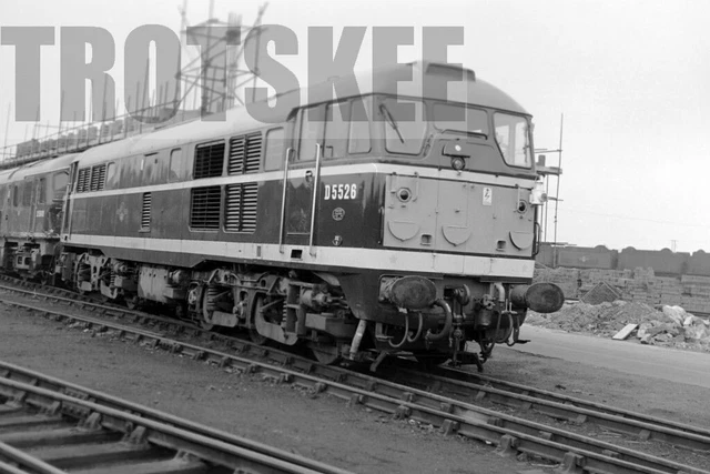 35MM NEGATIVE BR British Railways Diesel Loco D5526 Class 31 Doncaster ...