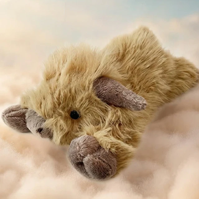 HIGHLAND COW WEIGHTED Plush Pillow | Heated Stuffed Animal Warm Gift £ ...