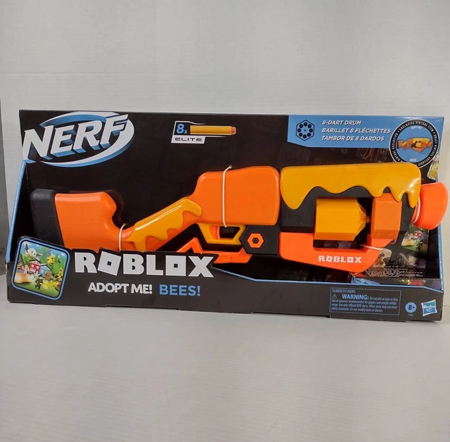 NERF ROBLOX ADOPT Me!: BEES! Dart Blaster Gun with Code £10.04 ...