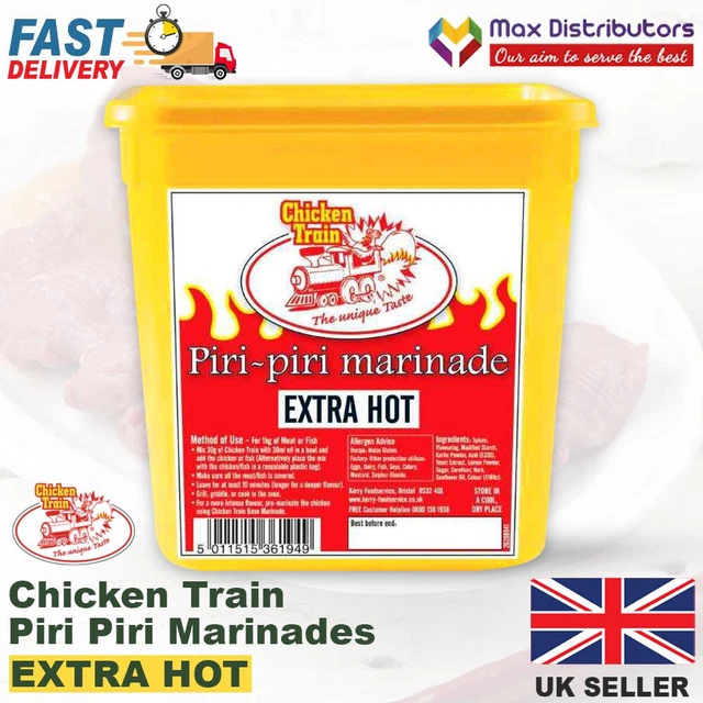 CHICKEN TRAIN PIRI-PIRI Extra Hot Marinade 2kg £31.29 - PicClick UK