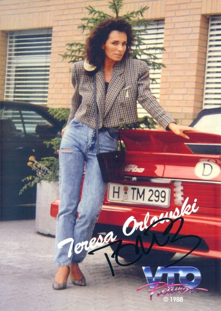 TERESA ORLOWSKI - Autogrammkarte 8 - original signiert EUR 7,00 ...