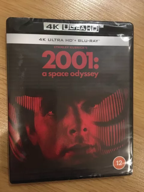 2001 A SPACE Odyssey [Region Free] (4K UHD Blu-ray) Keir Dullea ...