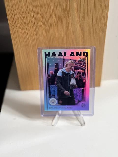 TOPPS UCC FLAGSHIP 2024-25 - Erling Haaland - SP -#9 Manchester City £ ...