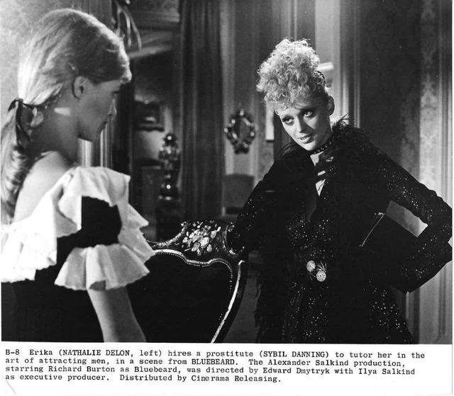 Nathalie Delon And Sybil Danning Bluebeard Celebrity Movie Still Eur 2063 Picclick It