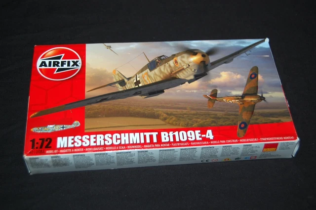 AIRFIX 1/72 SCALE Messerschmitt Bf 109 E-4 Model Kit £9.56 - PicClick UK