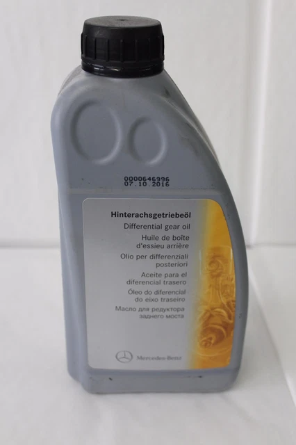 GENUINE MERCEDES-BENZ 156 GLA 4Matic Rear Axle Differential Oil ...