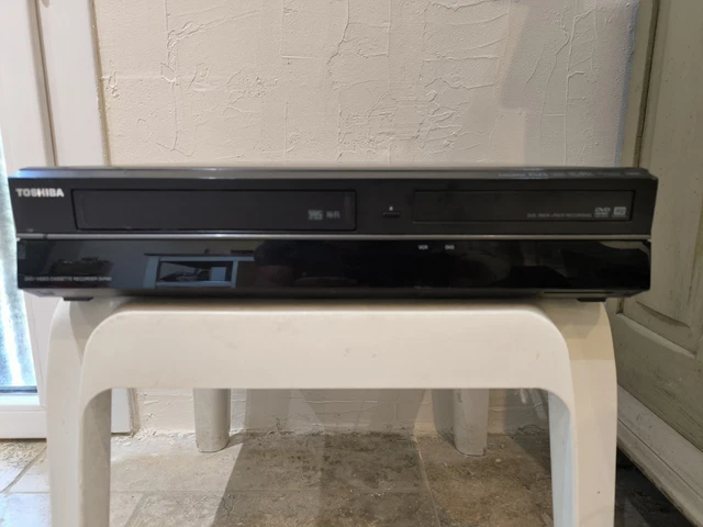 COMBI MAGNÉTOSCOPE LECTEUR DVD cassette K7 enregistreur VHS TOSHIBA ...