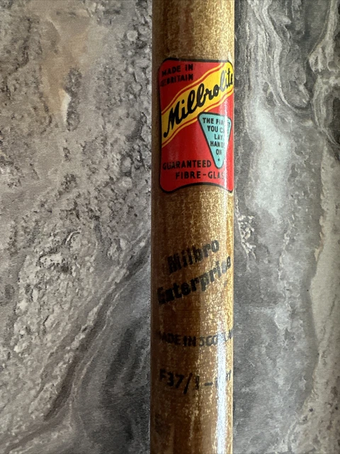 VINTAGE MILBRO ENTERPRISE 12FT Feeder Fishing Rod with Original Bag F37 ...