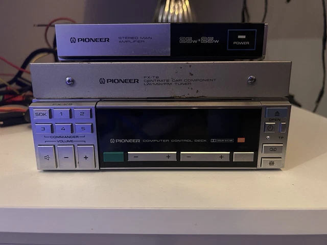 Pioneer Fx K9 Autoradio Fx T8 Tuner Gm E04 Vintage Rar Top Zustand Eur