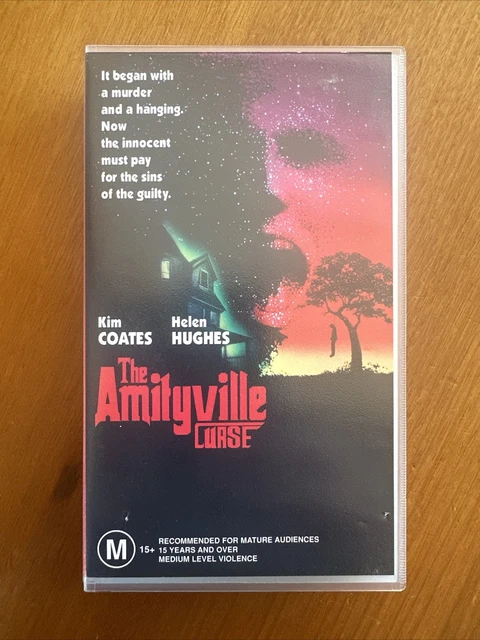 THE AMITYVILLE CURSE (M15+) Vhs Video Cassette Oz Seller $14.99 ...