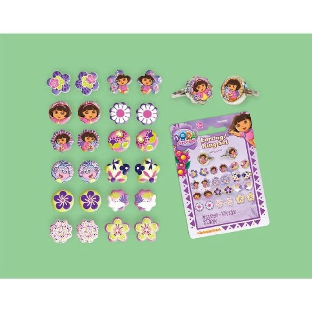 DORA FLOWER ADVENTURE Explorer Nick Jr Kids Birthday Party Favor ...