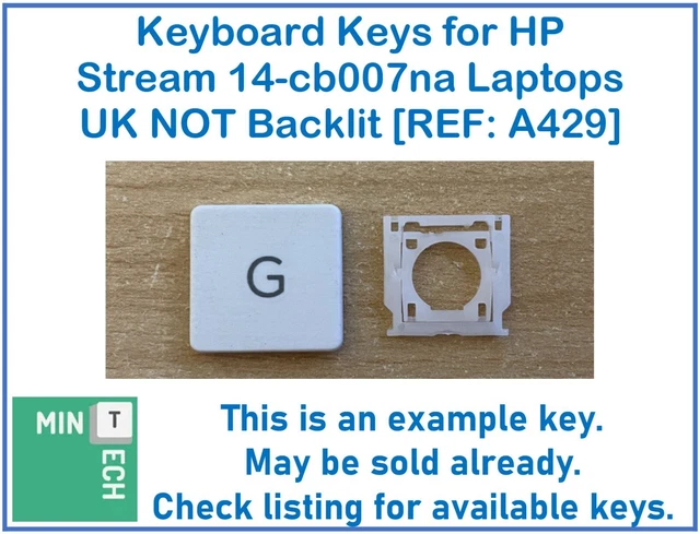 KEYBOARD REPLACEMENT KEYS for HP Stream 14-cb007na Laptops UK Layout ...