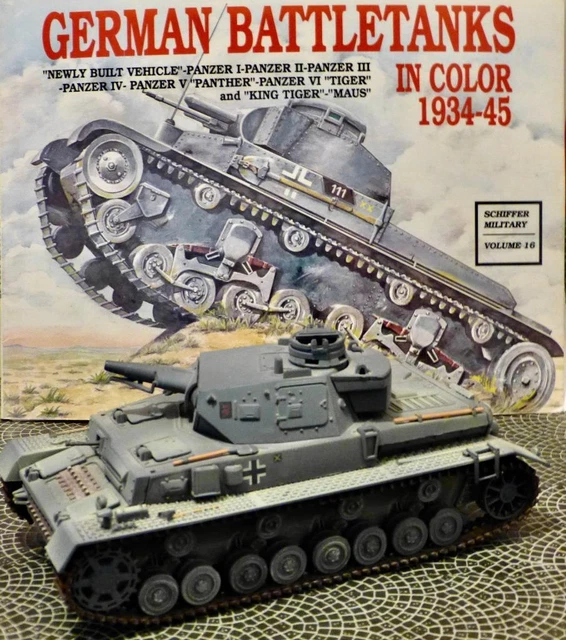 POSTWAR-GERMAN PANZER IV Tank-Short Gun Version-21st Century-Lineol ...