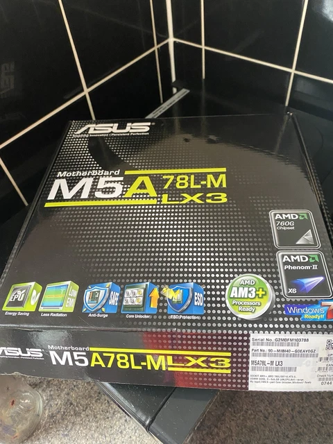ASUS M5A 78L-M LX3 PC motherboard new in box £26.68 - PicClick UK