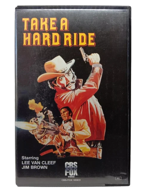 TAKE A HARD Ride BETAMAX Beta PAL Very Rare CBS FOX Big Box 1975 Lee ...